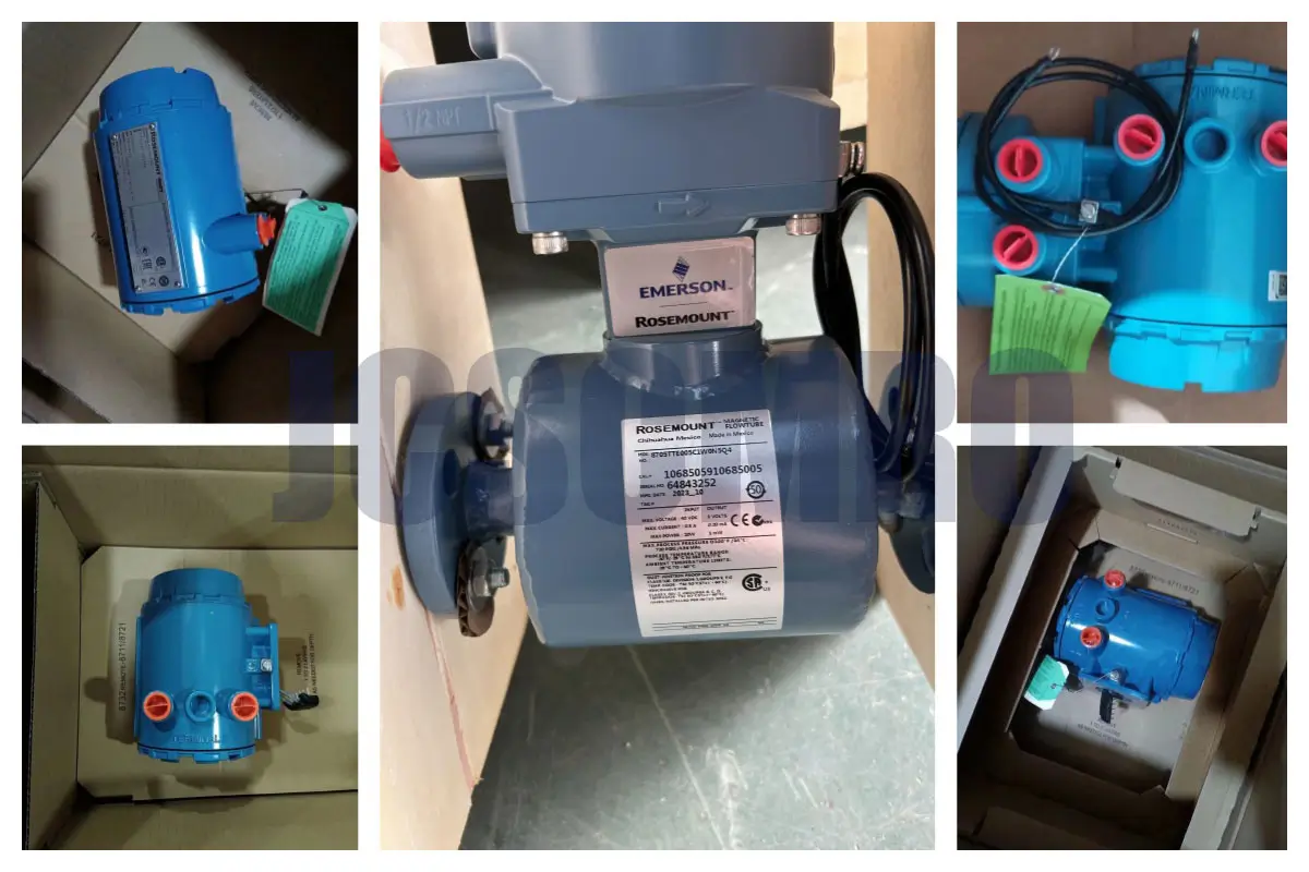 Rosemount 8705 Flow Meter | Flanged Magnetic Flow Meter Sensor 8705 ...